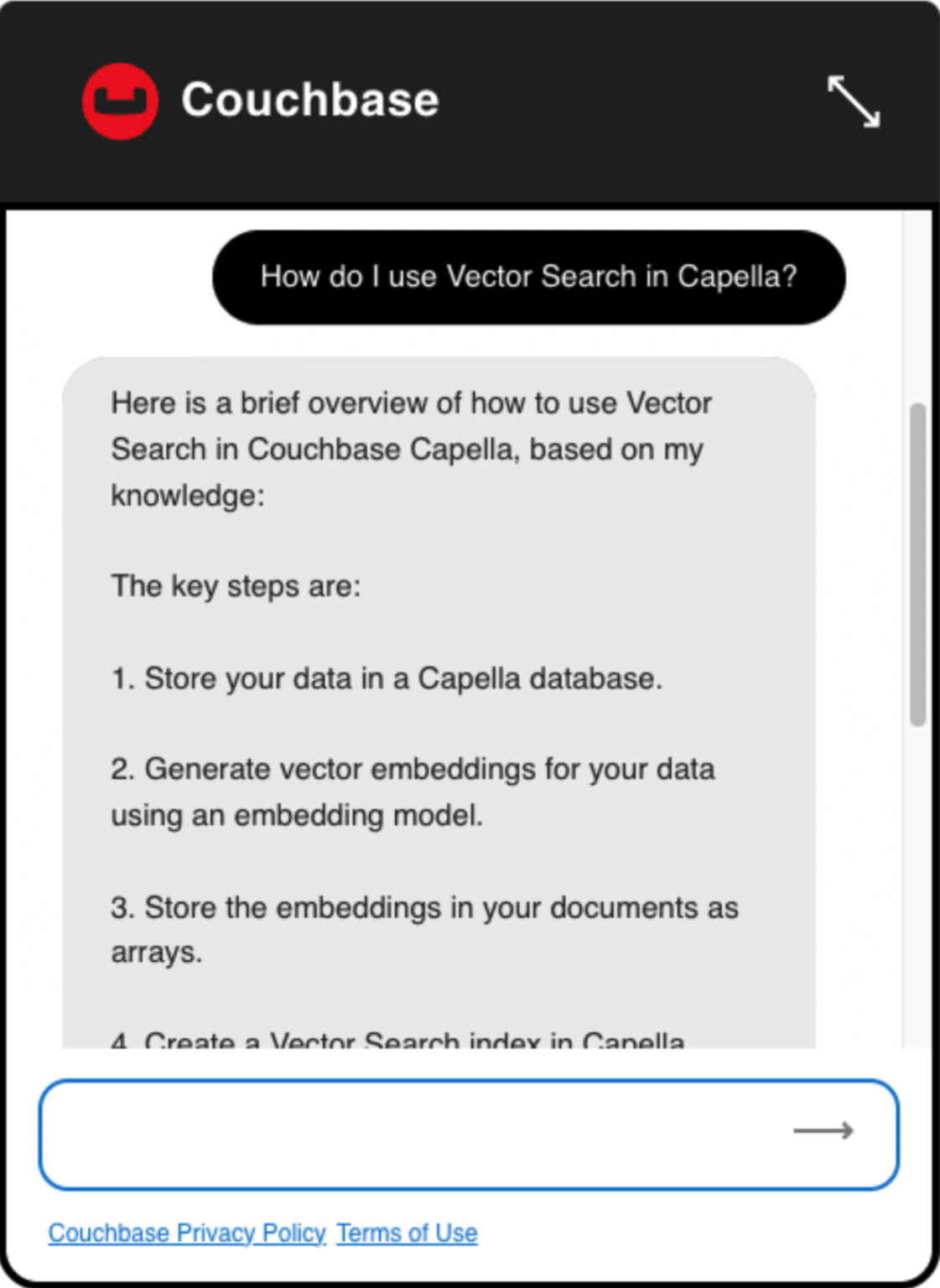 Meet Couchbase Docs Chatbot: Our AI-Powered Doc Assistant